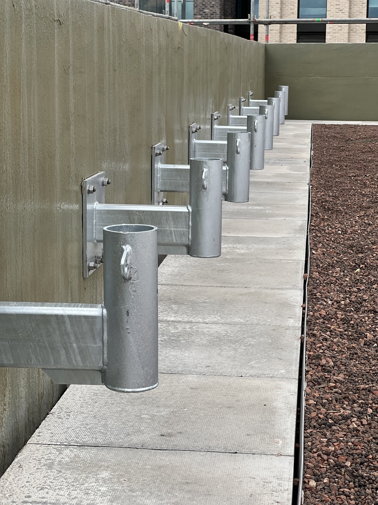 Facade Access & Davit Post - Dash4Safety